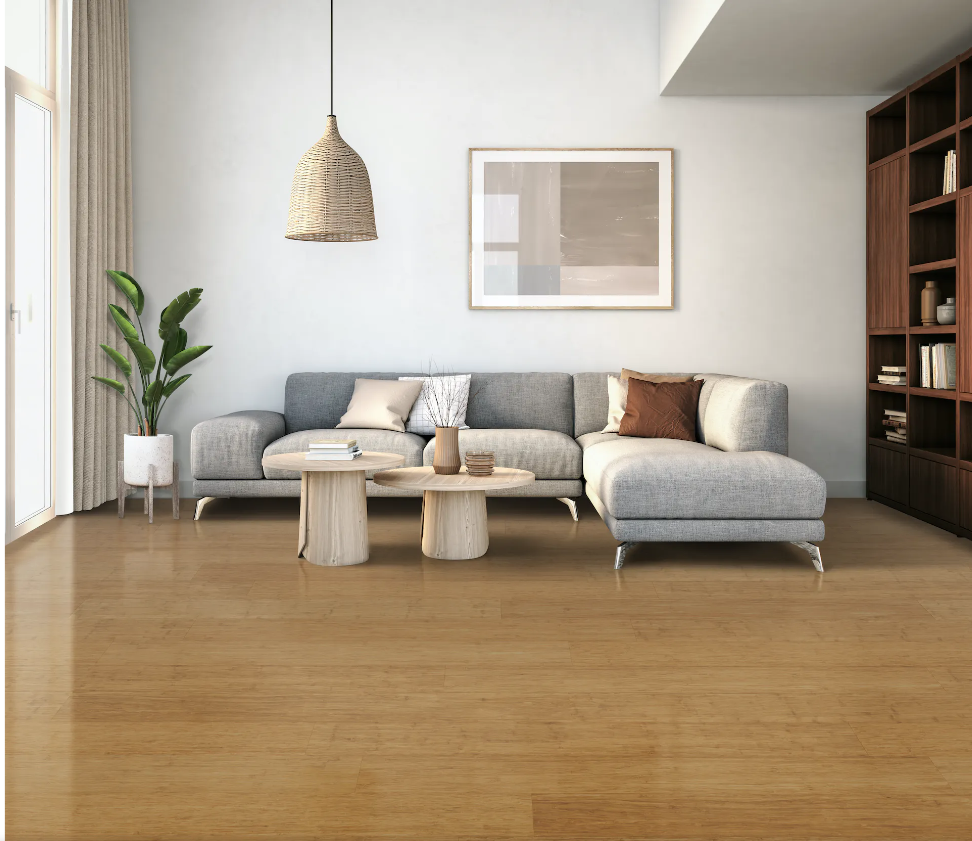 Mocha Wide Solid Bamboo Flooring - Geaux Flooring Direct